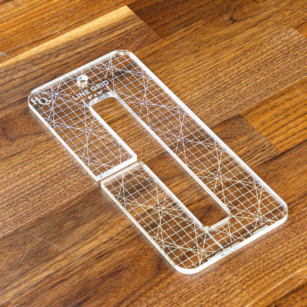 Ruler - 1/2" Line Grid | Sewcial Creatives